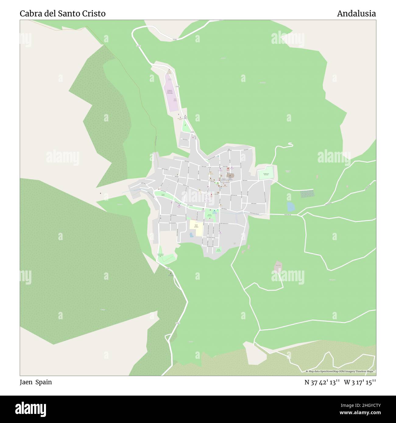 Cabra spain map hi-res stock photography and images - Alamy