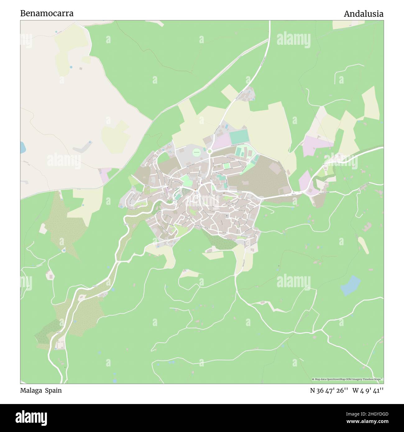 Benamocarra, Malaga, Spain, Andalusia, N 36 47' 26'', W 4 9' 41'', map ...