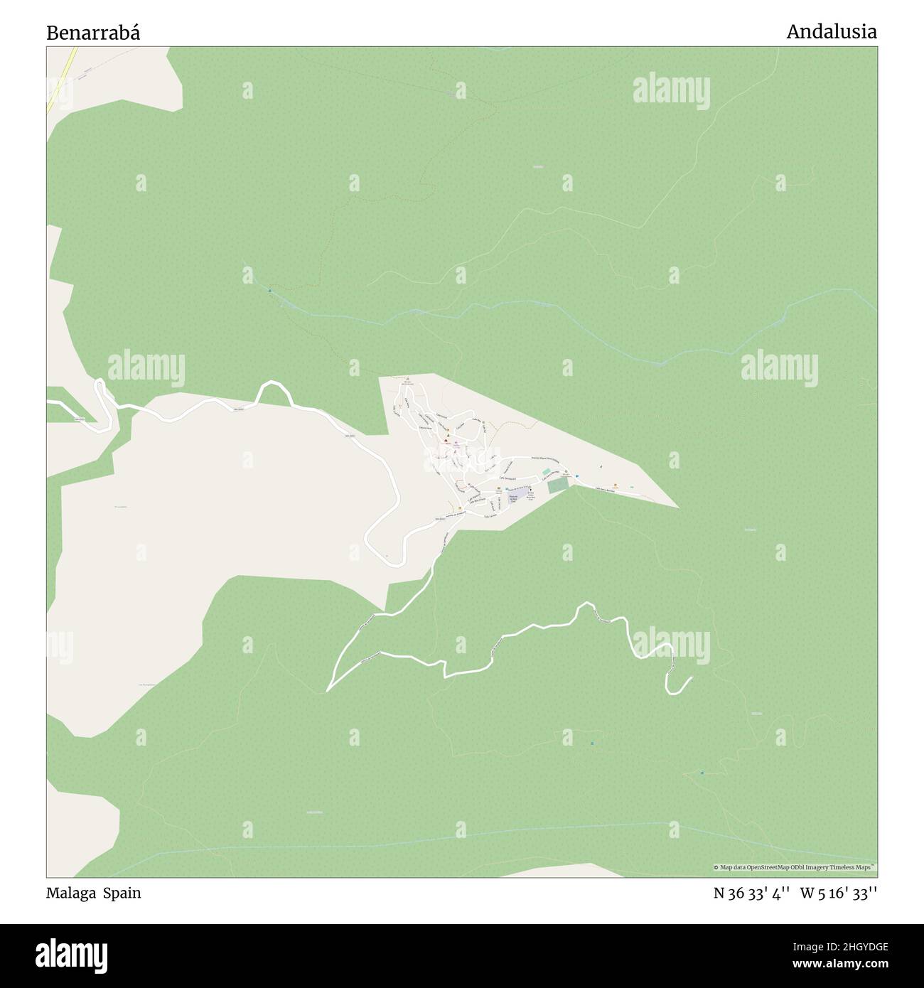 Malaga map hi-res stock photography and images - Alamy