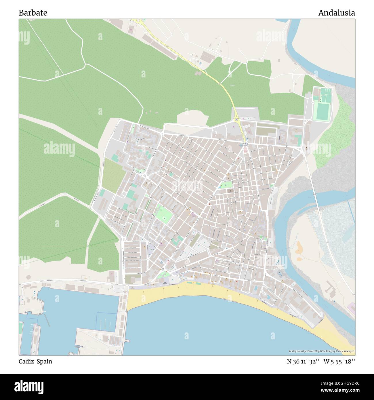 Map of cadiz hi-res stock photography and images - Alamy