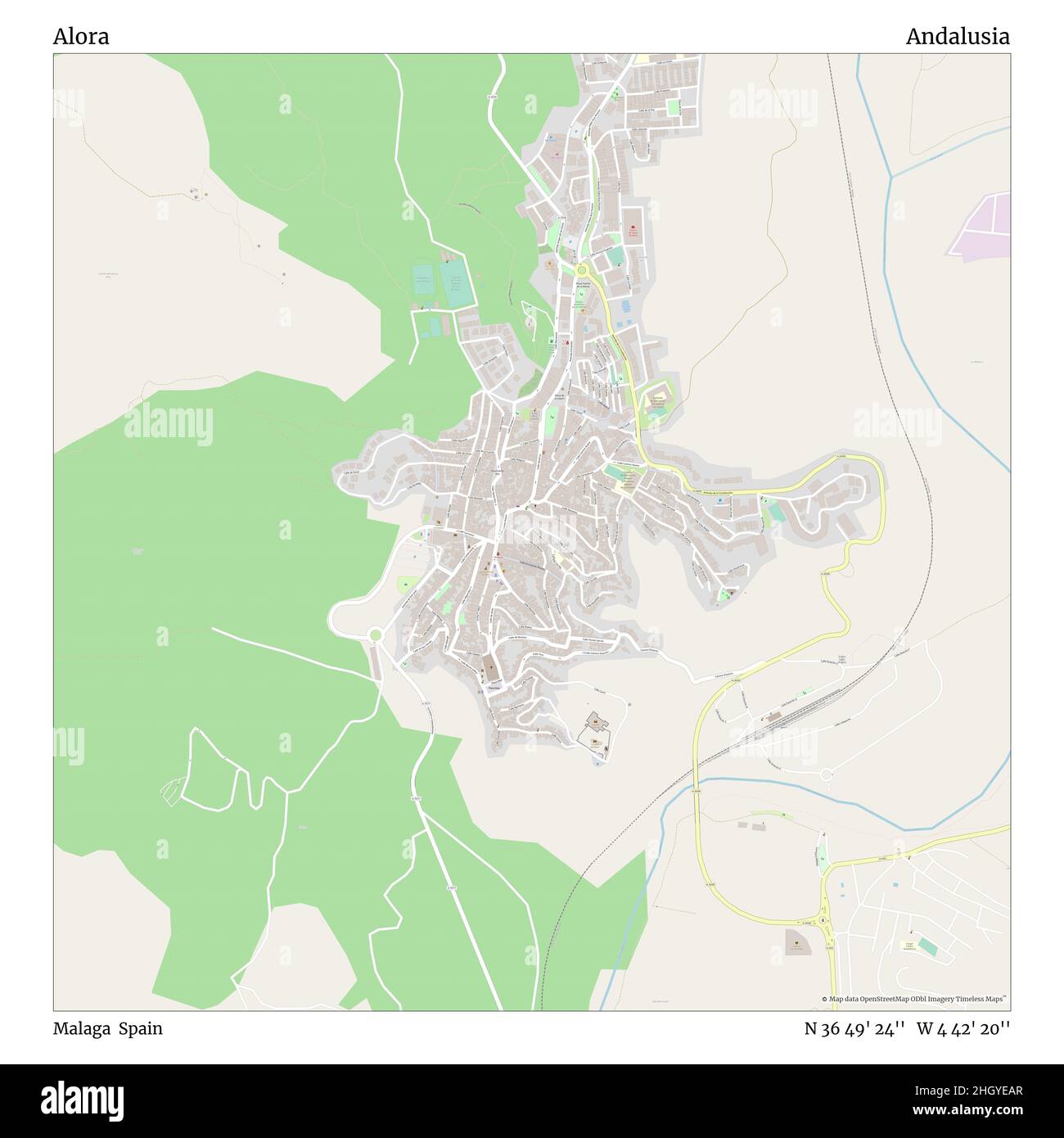 Alora spain Cut Out Stock Images & Pictures - Alamy