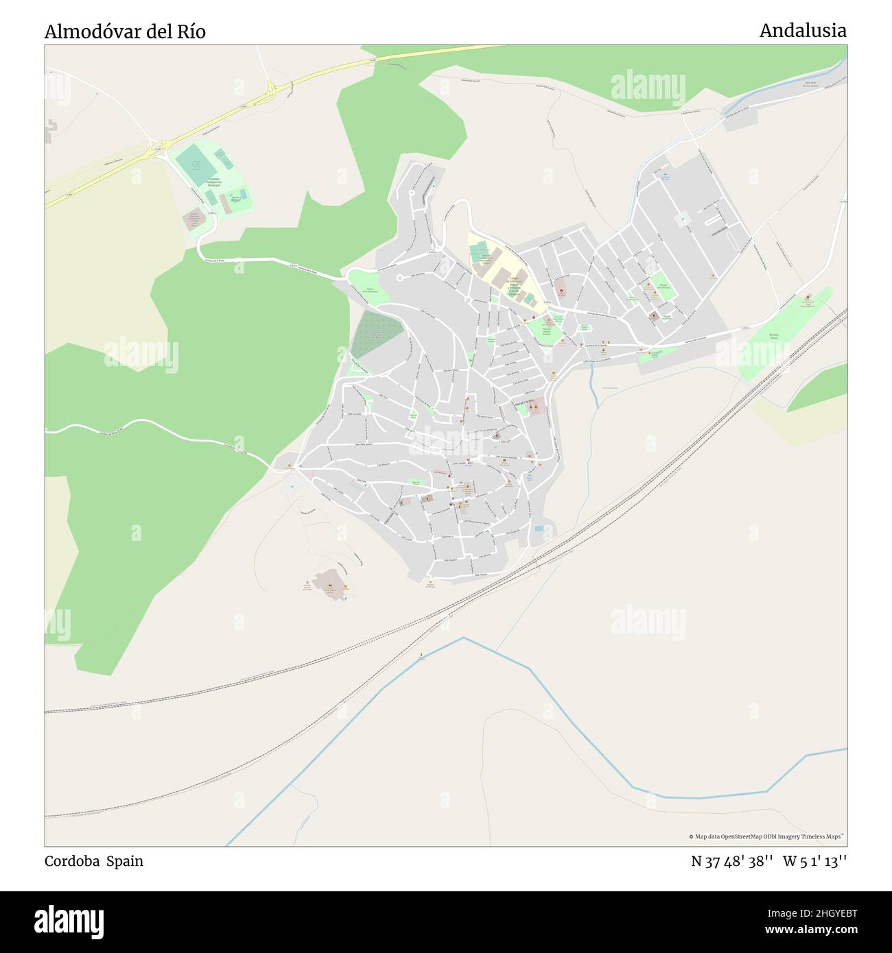 Almodóvar del río spain Cut Out Stock Images & Pictures - Alamy