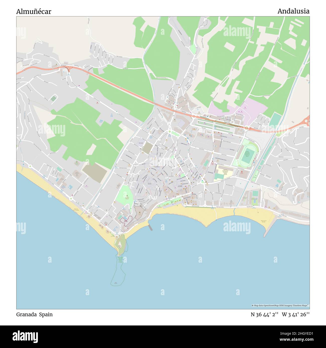 Almunecar Cut Out Stock Images & Pictures - Alamy