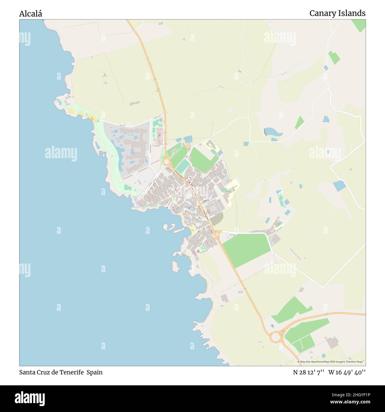 Map of alcala spain hi-res stock photography and images - Alamy