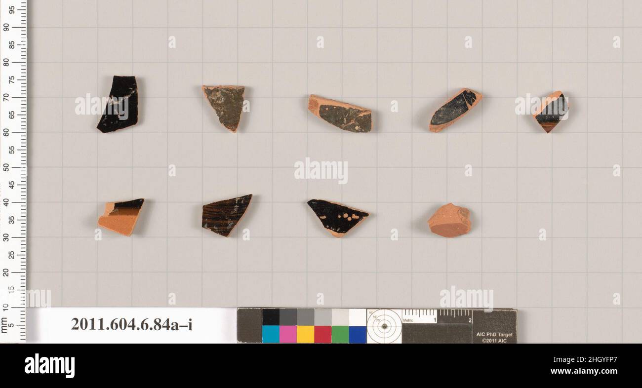 Terracotta fragments of undetermined shapes 6th/5th centuries B.C ...