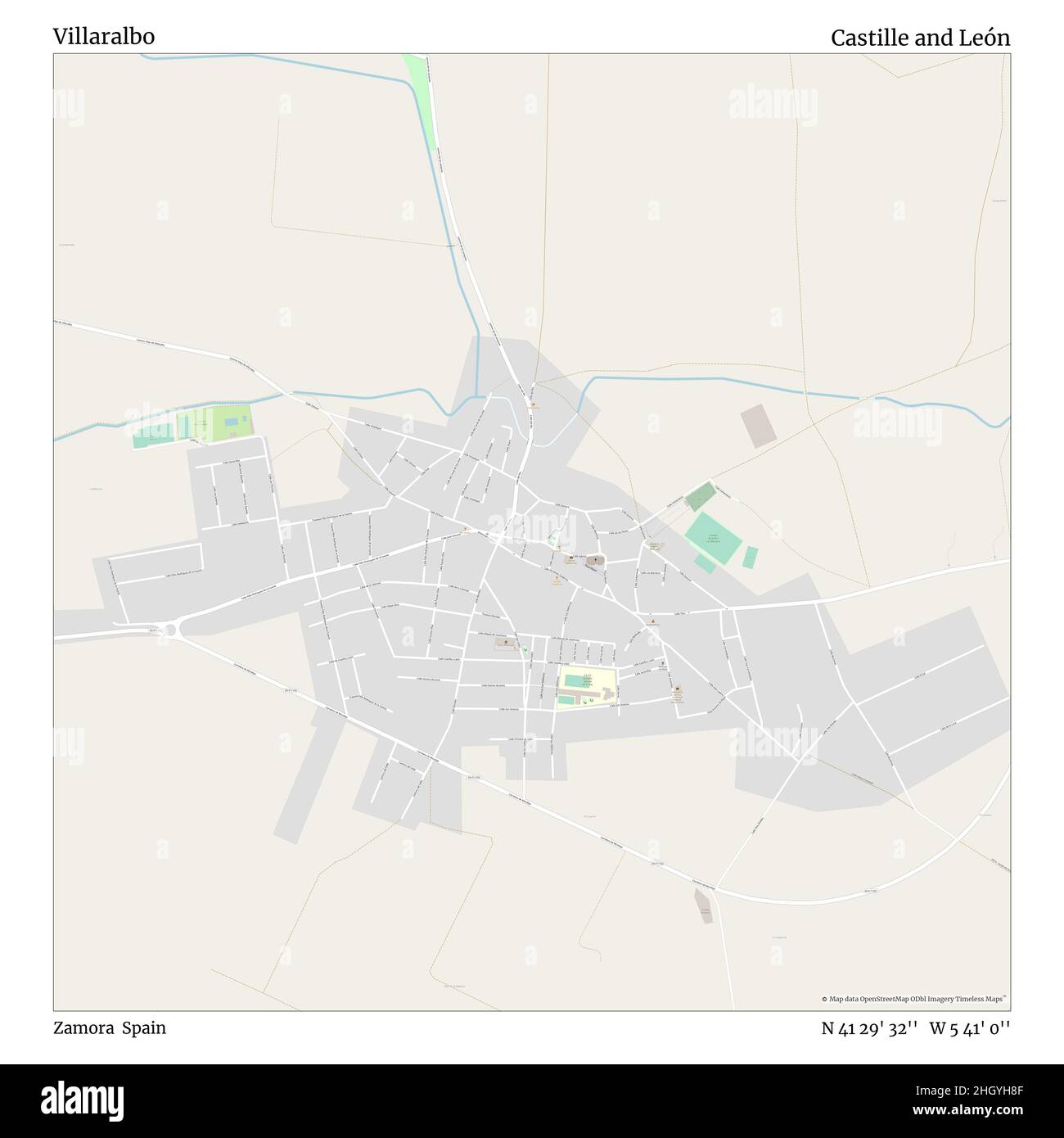 Map of zamora spain hi-res stock photography and images - Alamy