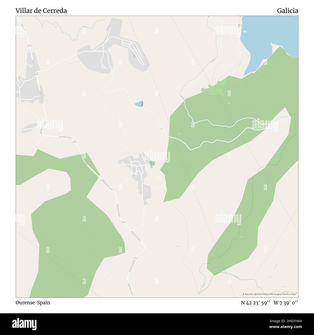 Villar de Cerreda, Ourense, Spain, Galicia, N 42 23' 59'', W 7 39' 0 ...