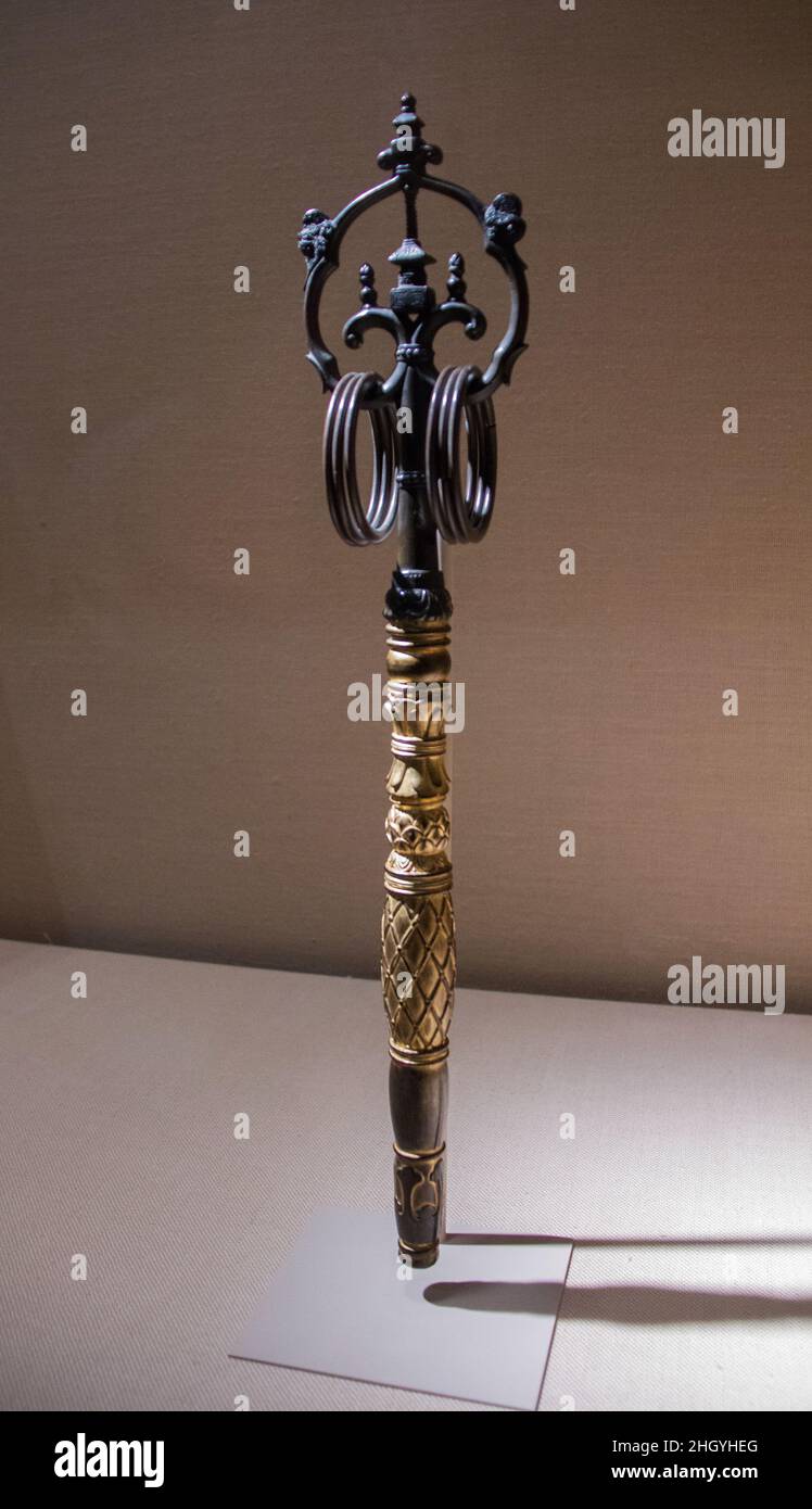 Ritual Staff (Shakujō) early 19th century Japan In Japan, the shakujō ...