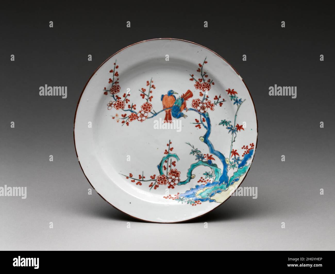 Kakiemon style dish hi-res stock photography and images - Alamy