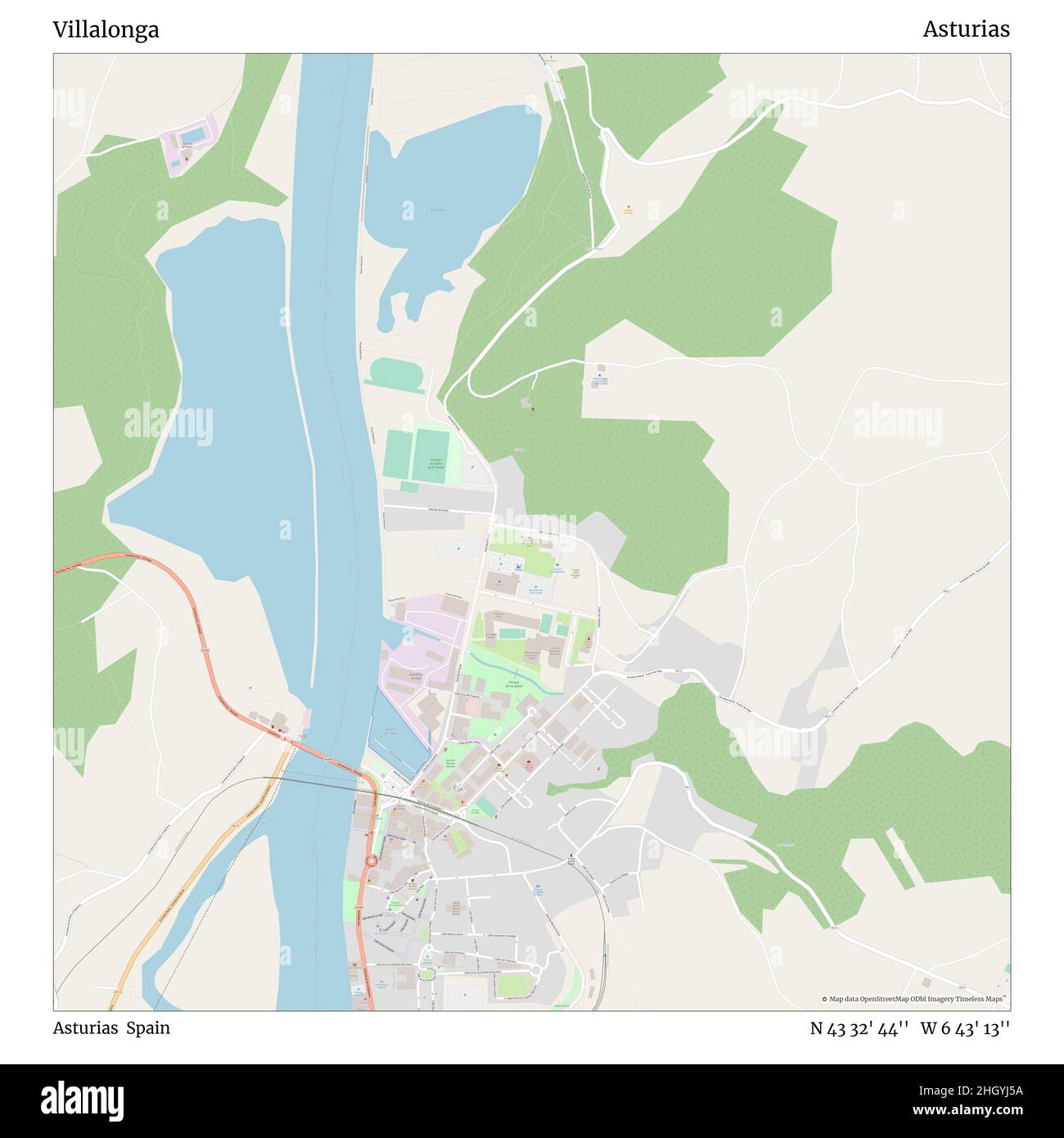 Villalonga, Asturias, Spain, Asturias, N 43 32' 44'', W 6 43' 13'', map ...
