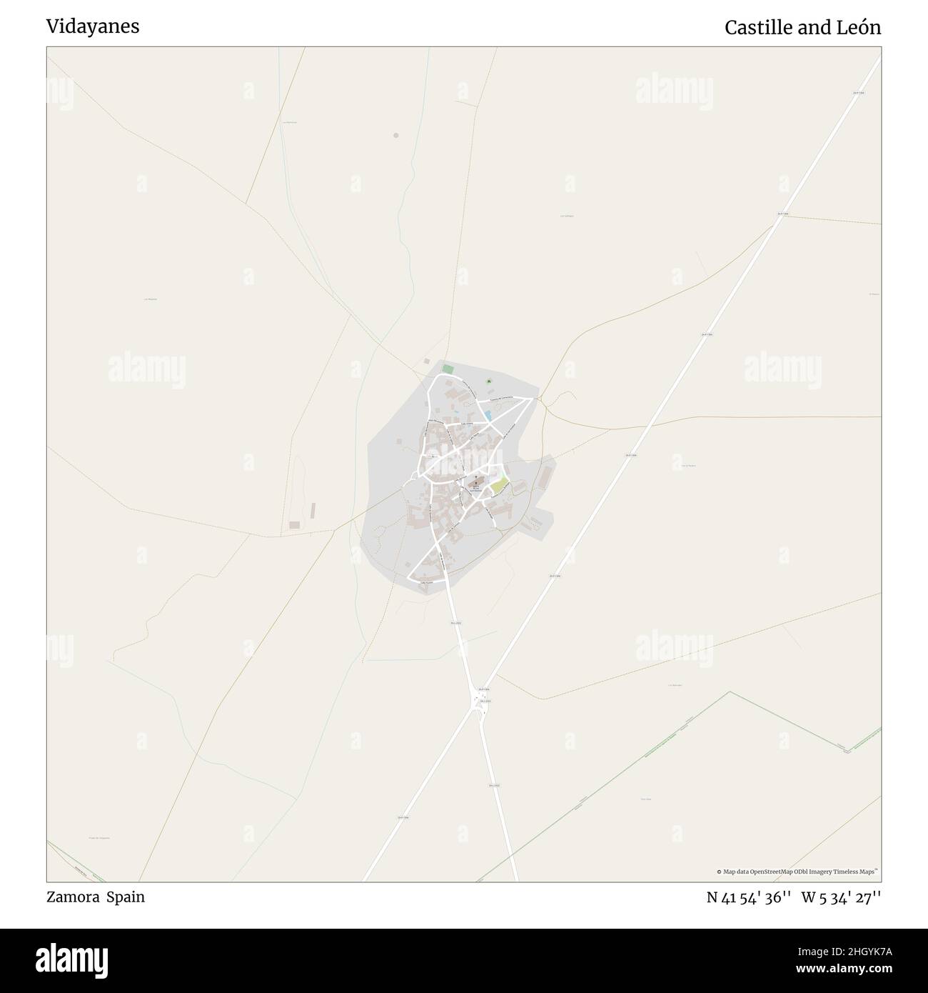 Map of zamora spain hi-res stock photography and images - Alamy