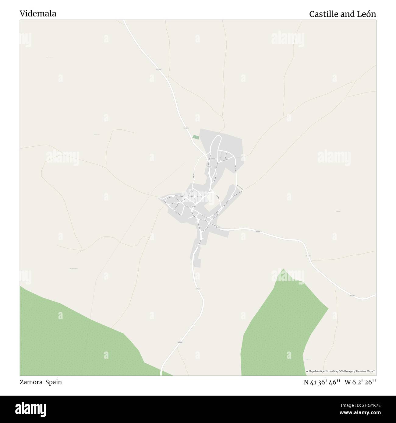 Map of zamora spain hi-res stock photography and images - Alamy