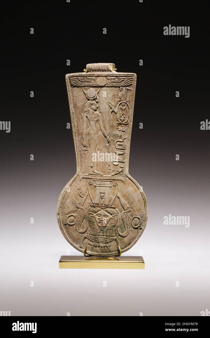 Menat with royal name Wahibre 664–525 B.C. Late Period, Saite The ...