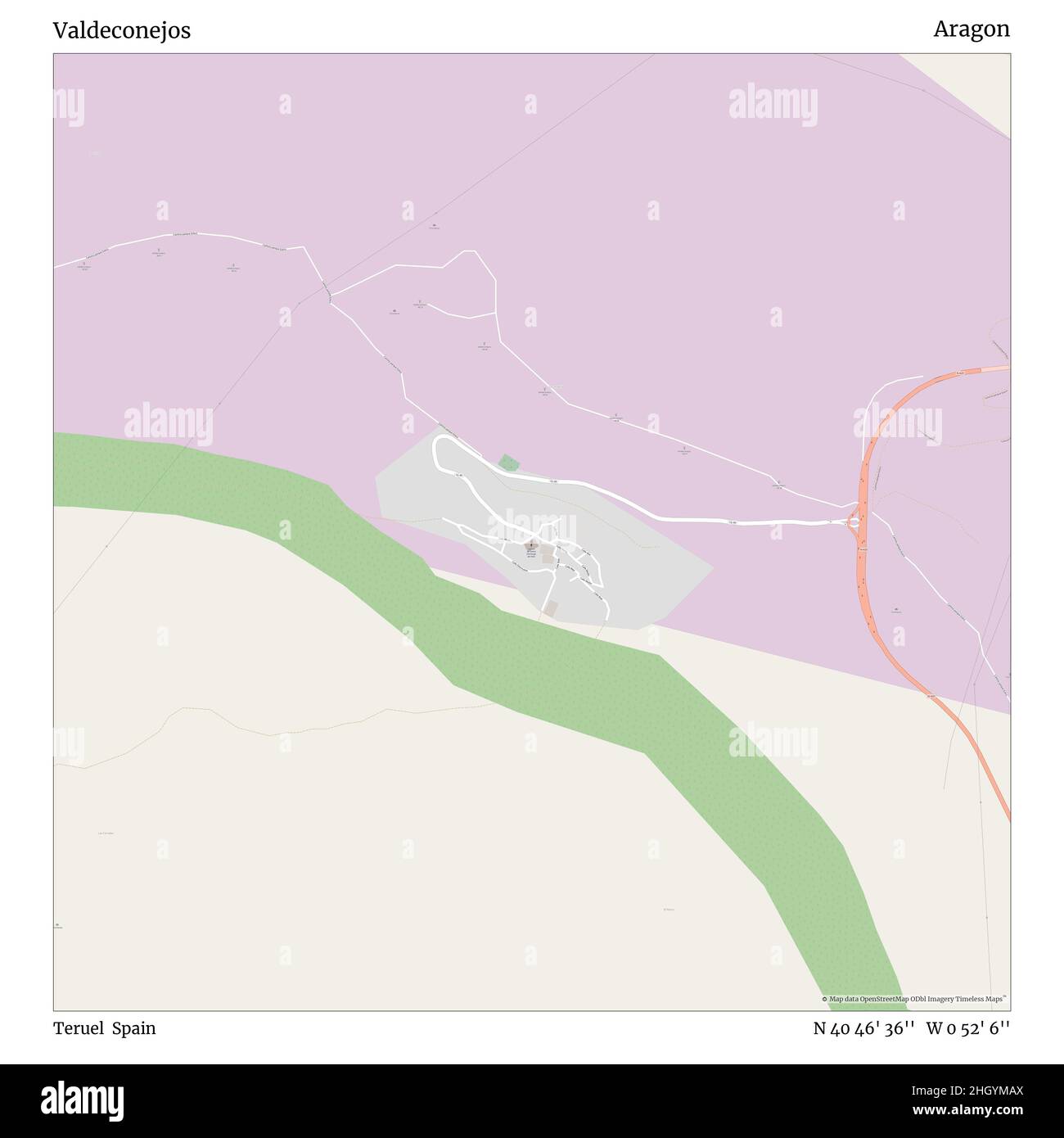 Map of teruel spain hi-res stock photography and images - Alamy