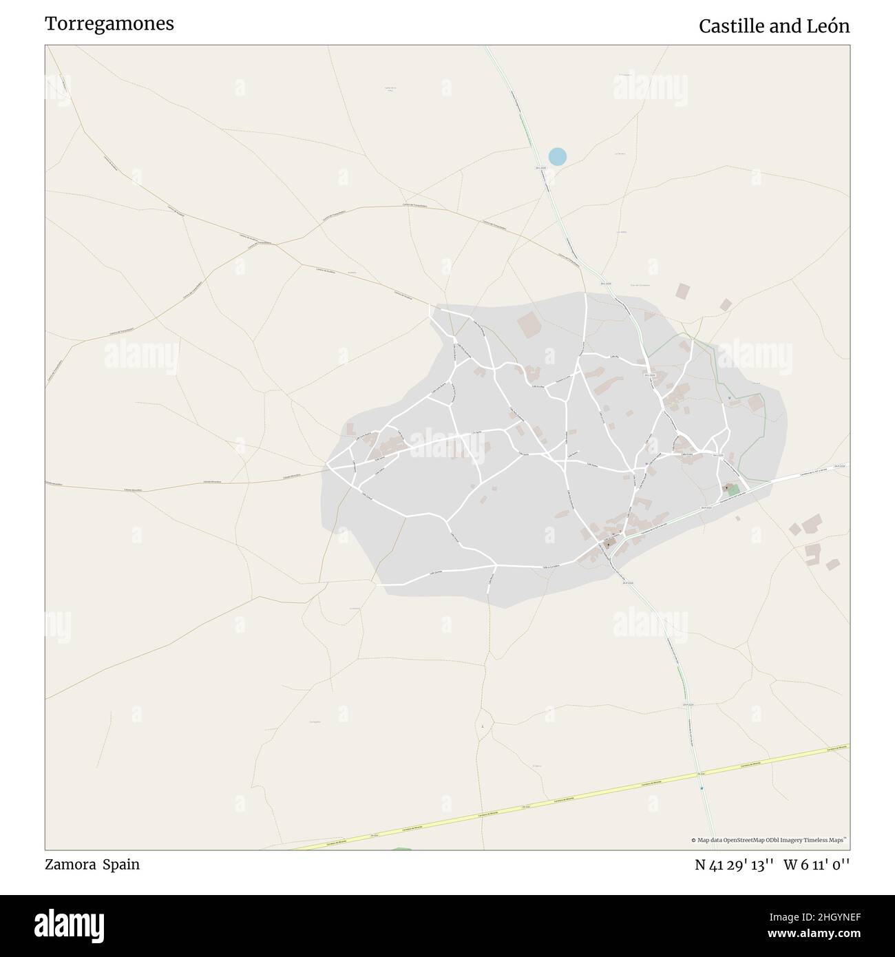 Map of zamora spain hi-res stock photography and images - Alamy
