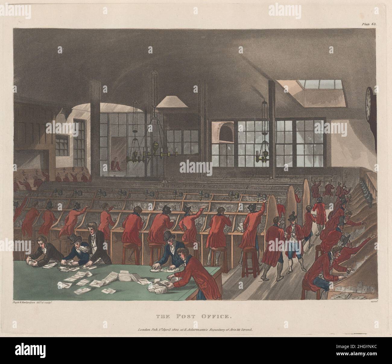 British postal system hi-res stock photography and images - Alamy