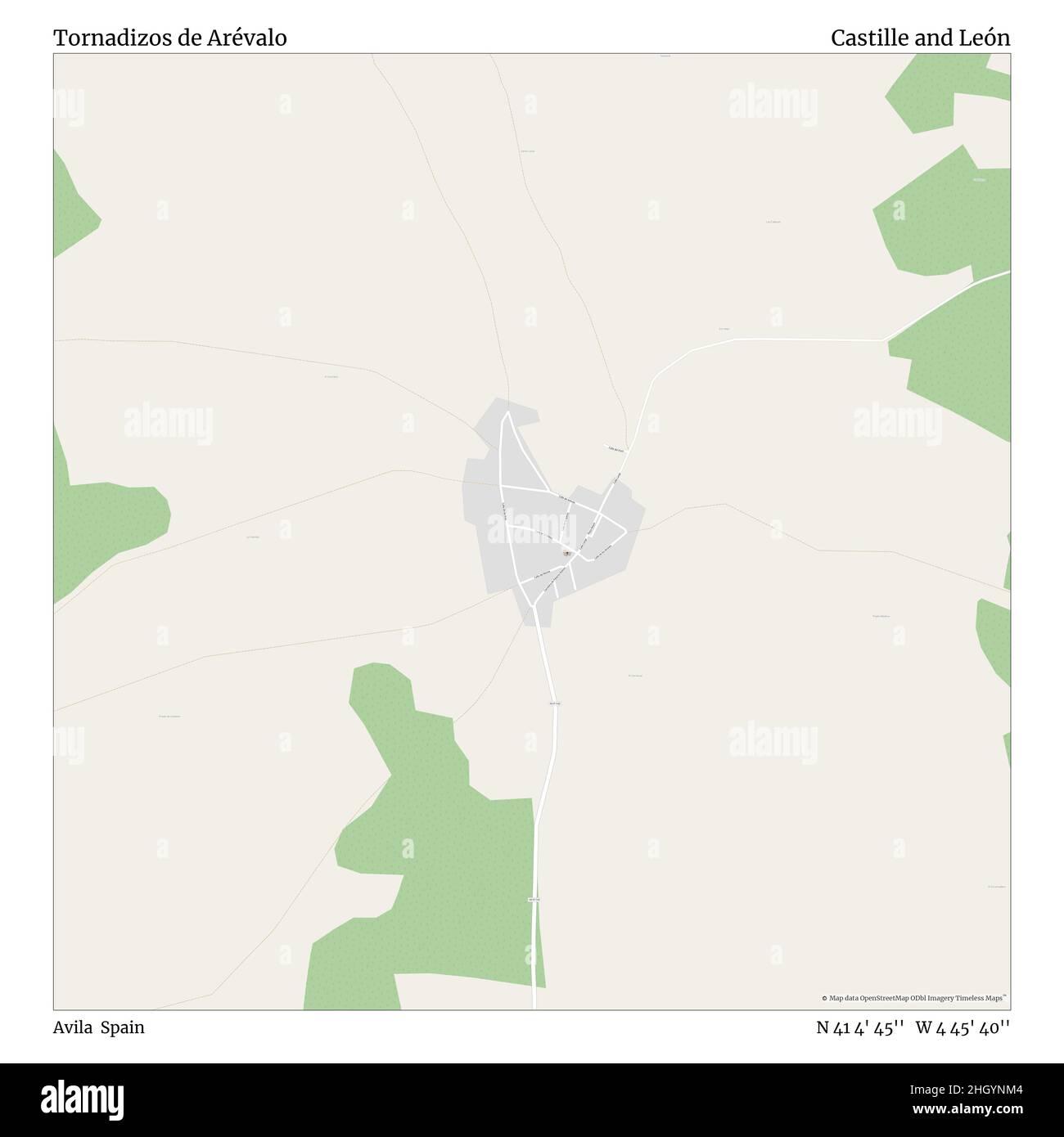 Arevalo spain map hi-res stock photography and images - Alamy