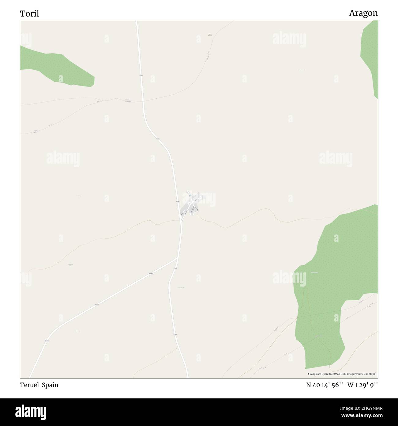Toril, Teruel, Spain, Aragon, N 40 14' 56'', W 1 29' 9'', map, Timeless ...