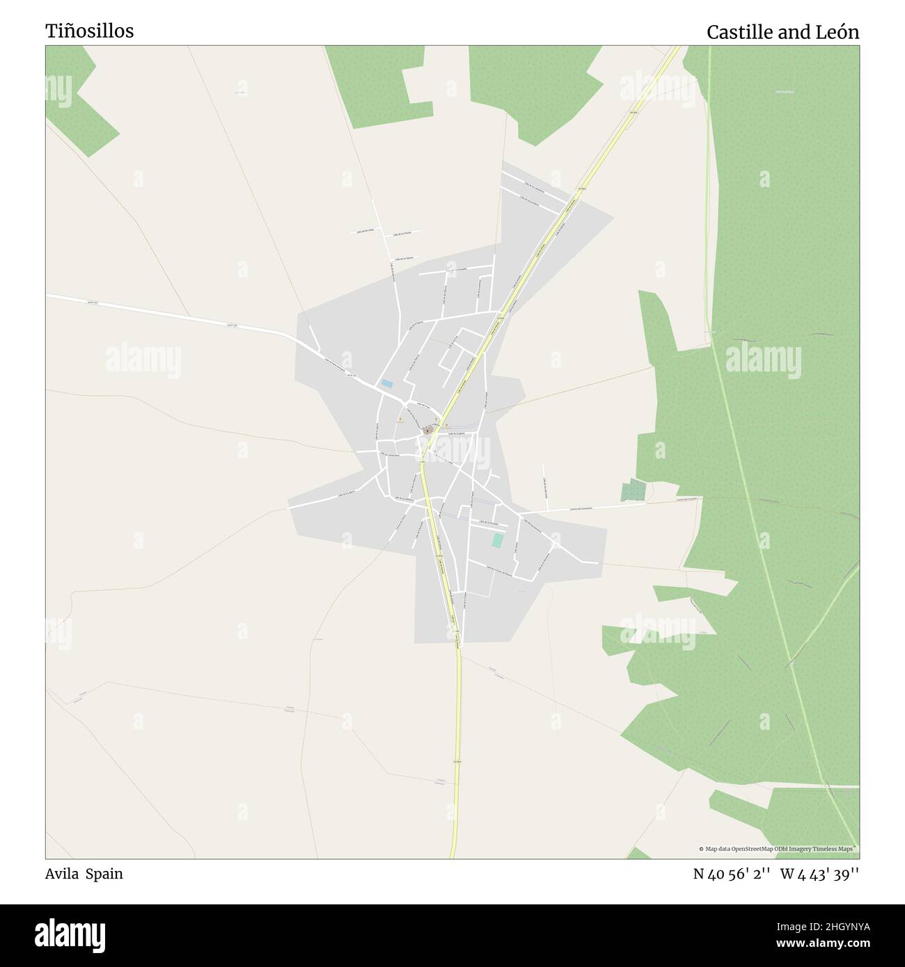 Map of avila spain hi-res stock photography and images - Alamy