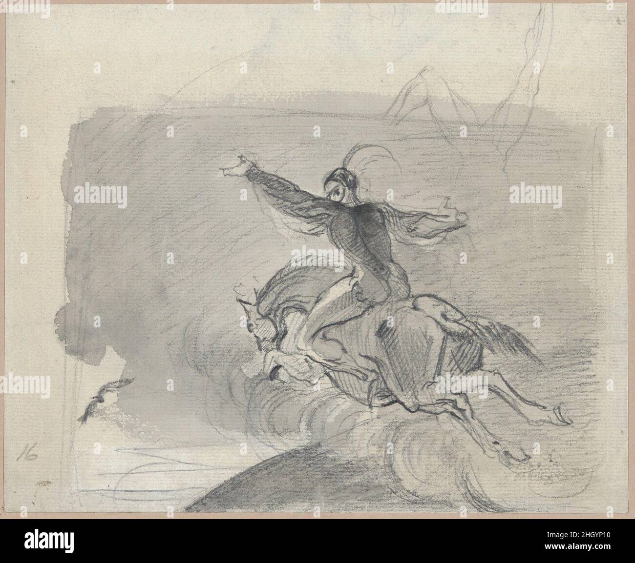 Mephistopheles on a Horse 1827–33 Theodor Richard Edward von Holst ...