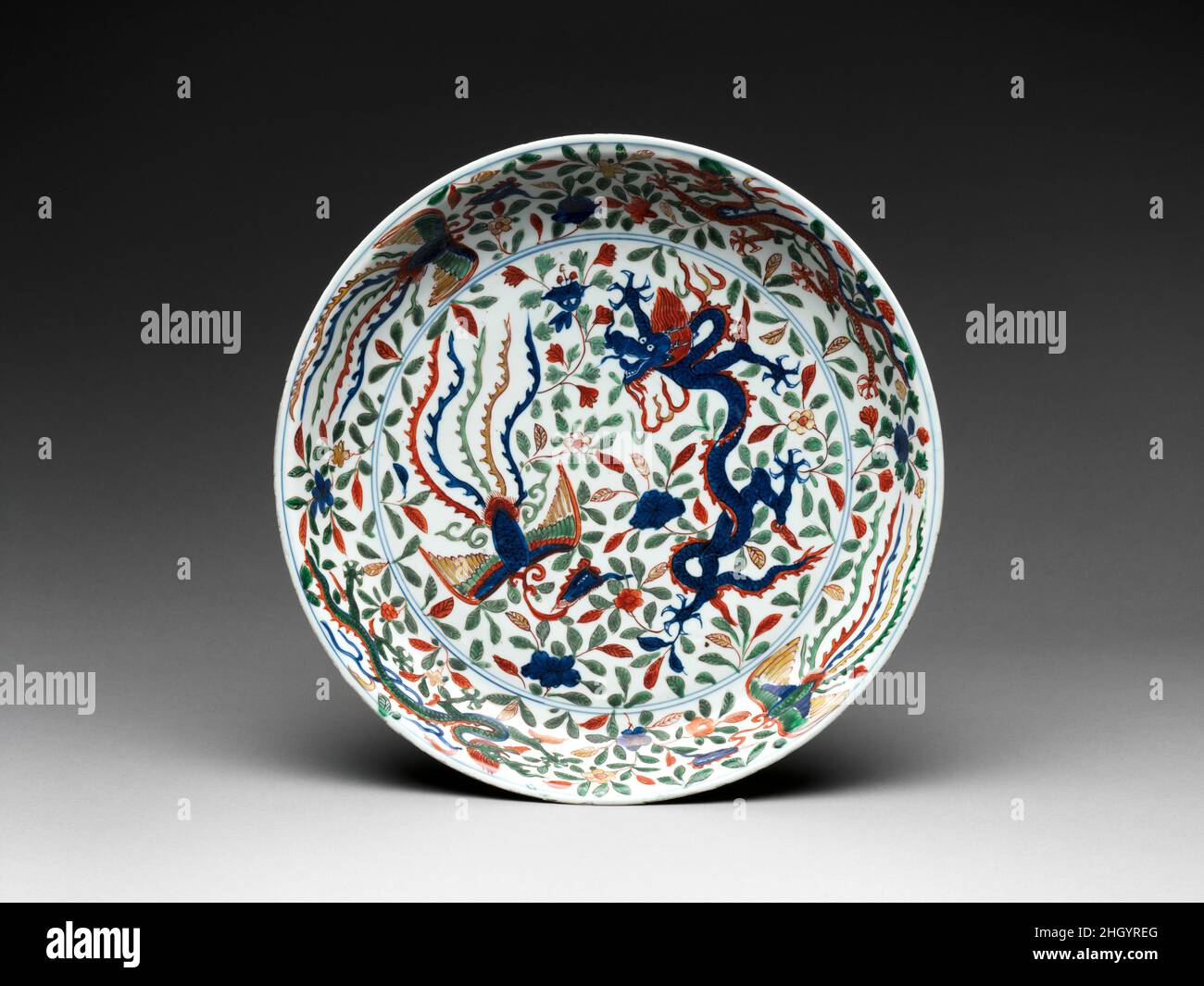 Dish with Dragon and Phoenix late 16th–early 17th century China The ...