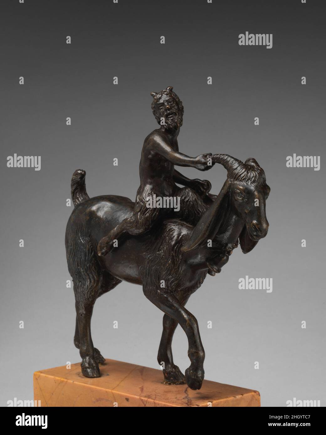 Satyr Riding a Goat 19th–20th century Manner of Andrea Briosco, called ...