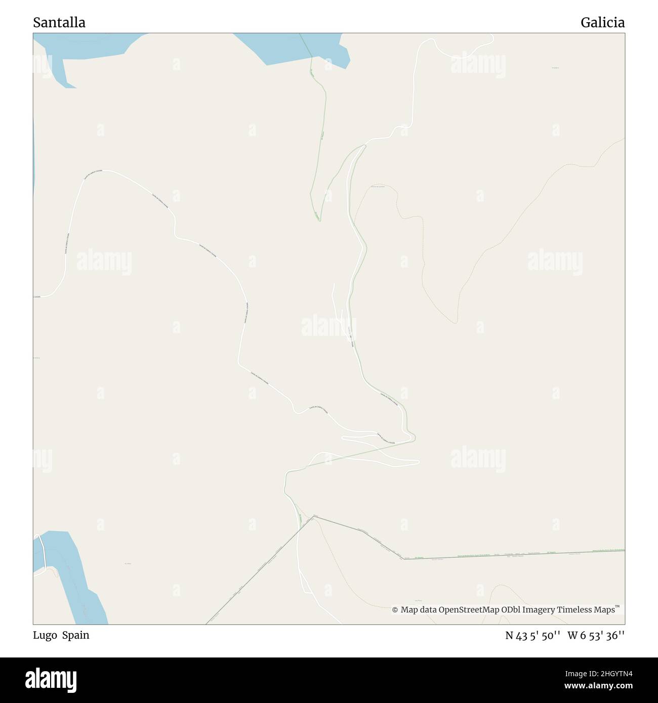 Map of lugo hi-res stock photography and images - Alamy