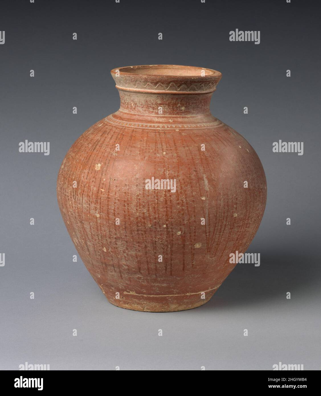 Jar ca. 3rd–7th century A.D. Sasanian This small jar is made of a buff ...