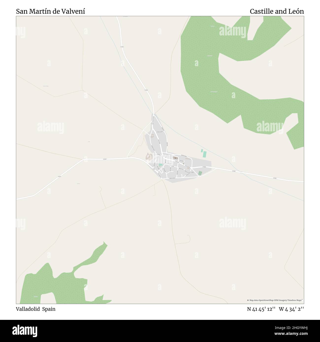 San Martín de Valvení, Valladolid, Spain, Castille and León, N 41 45 ...