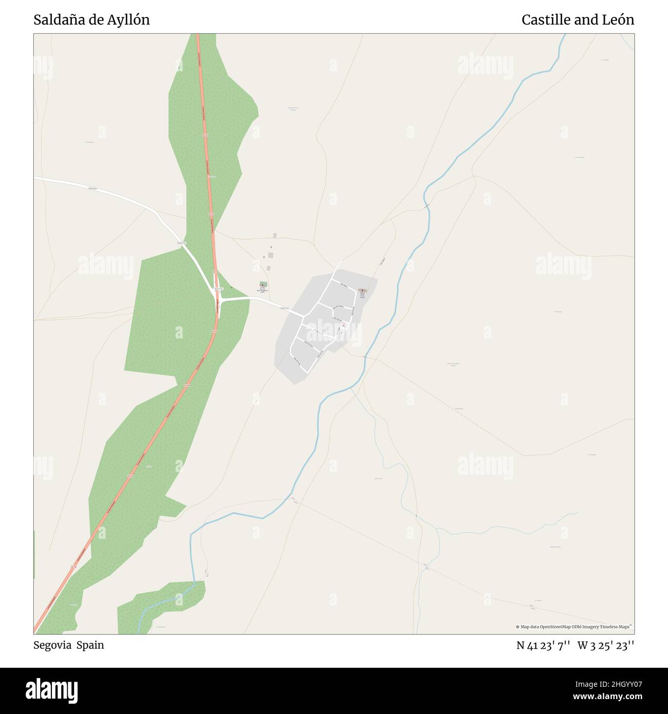 Map of saldana hi-res stock photography and images - Alamy