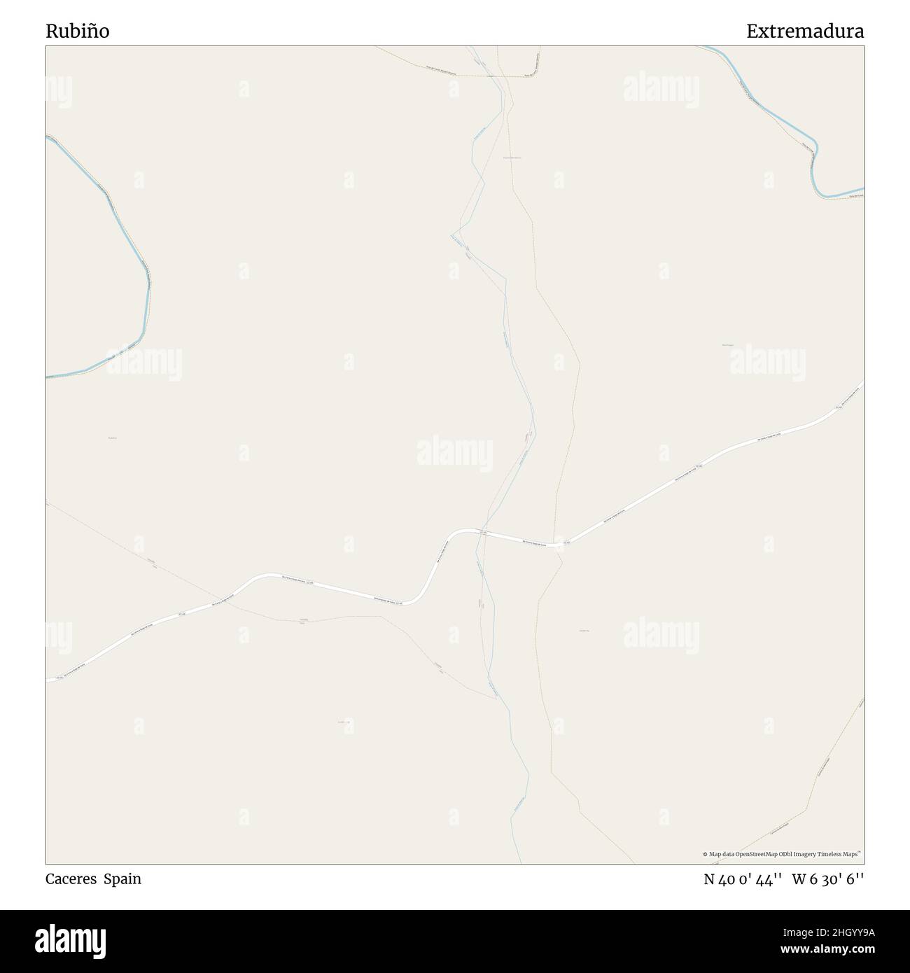 Caceres Spain Map High Resolution Stock Photography and Images - Alamy