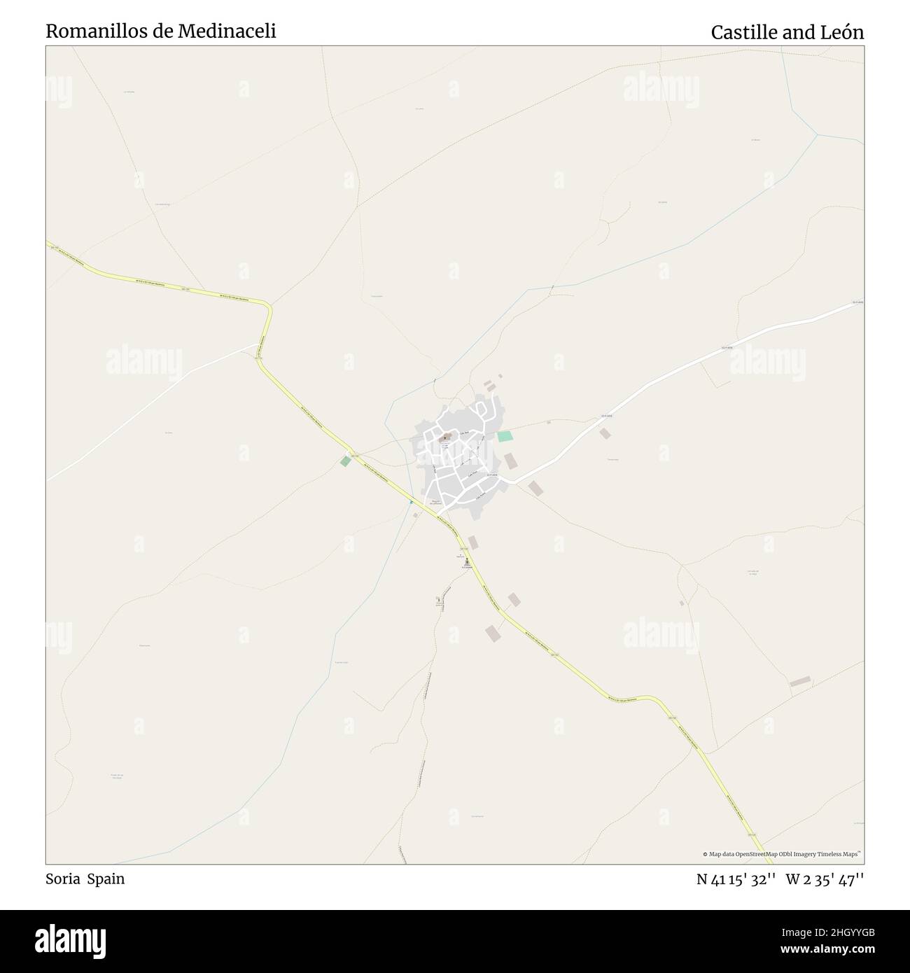 Map of medinaceli spain hi-res stock photography and images - Alamy