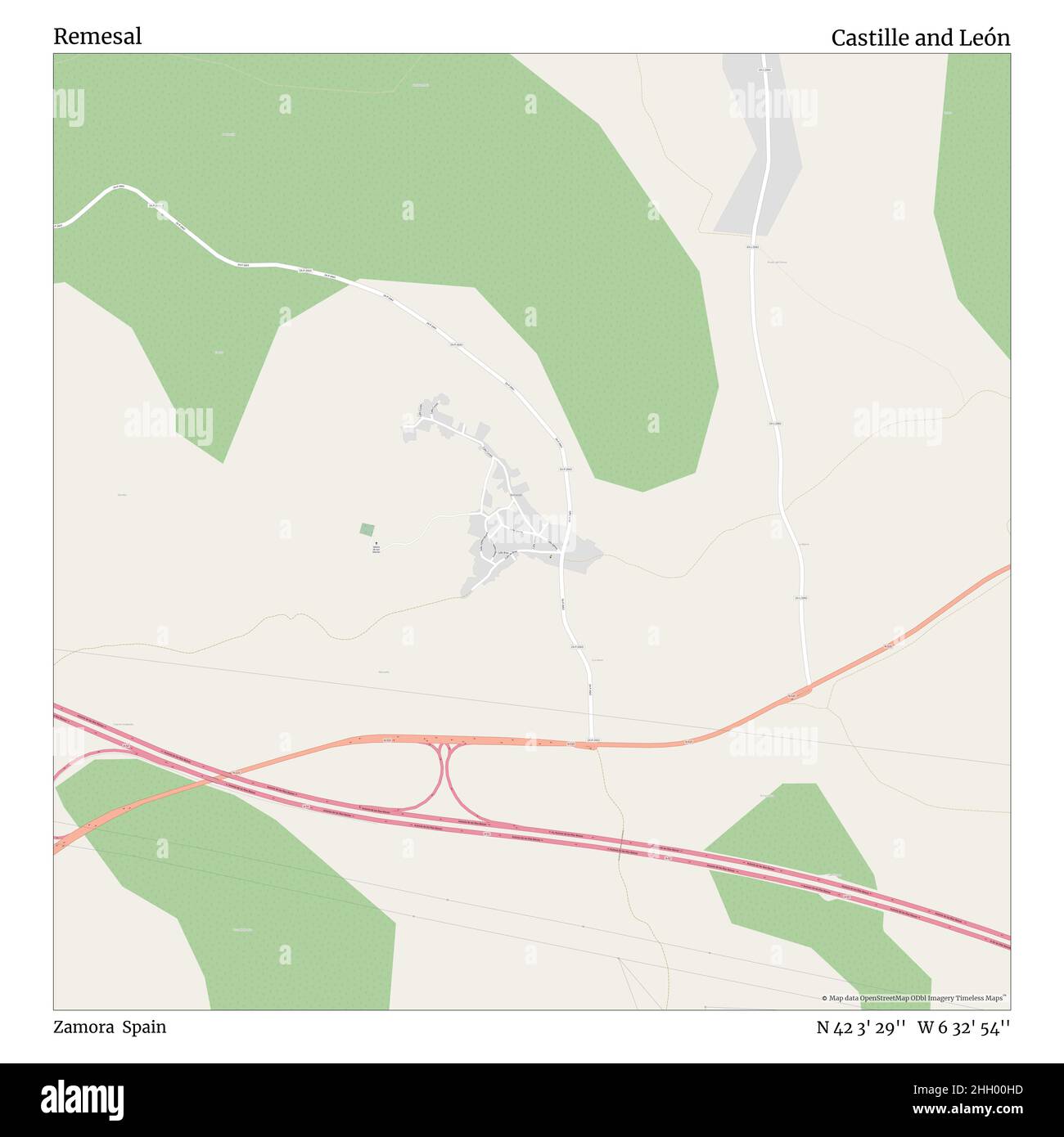 Map of zamora spain hi-res stock photography and images - Alamy