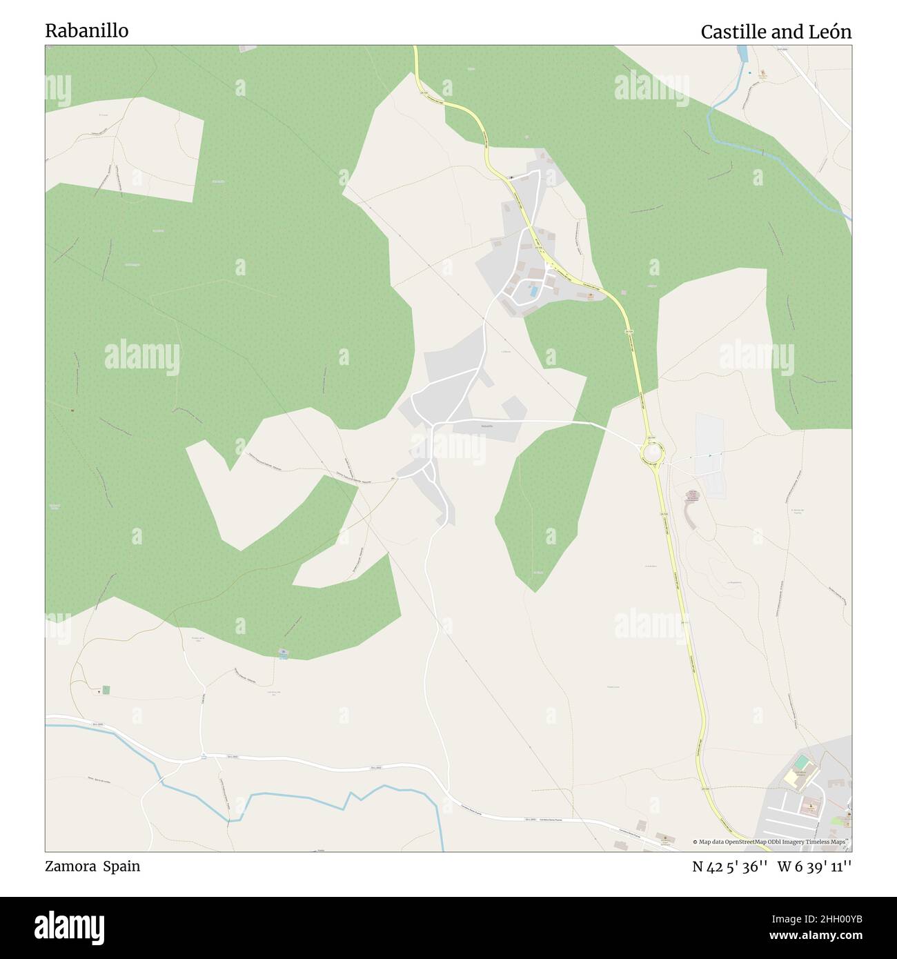 Map of zamora spain hi-res stock photography and images - Alamy