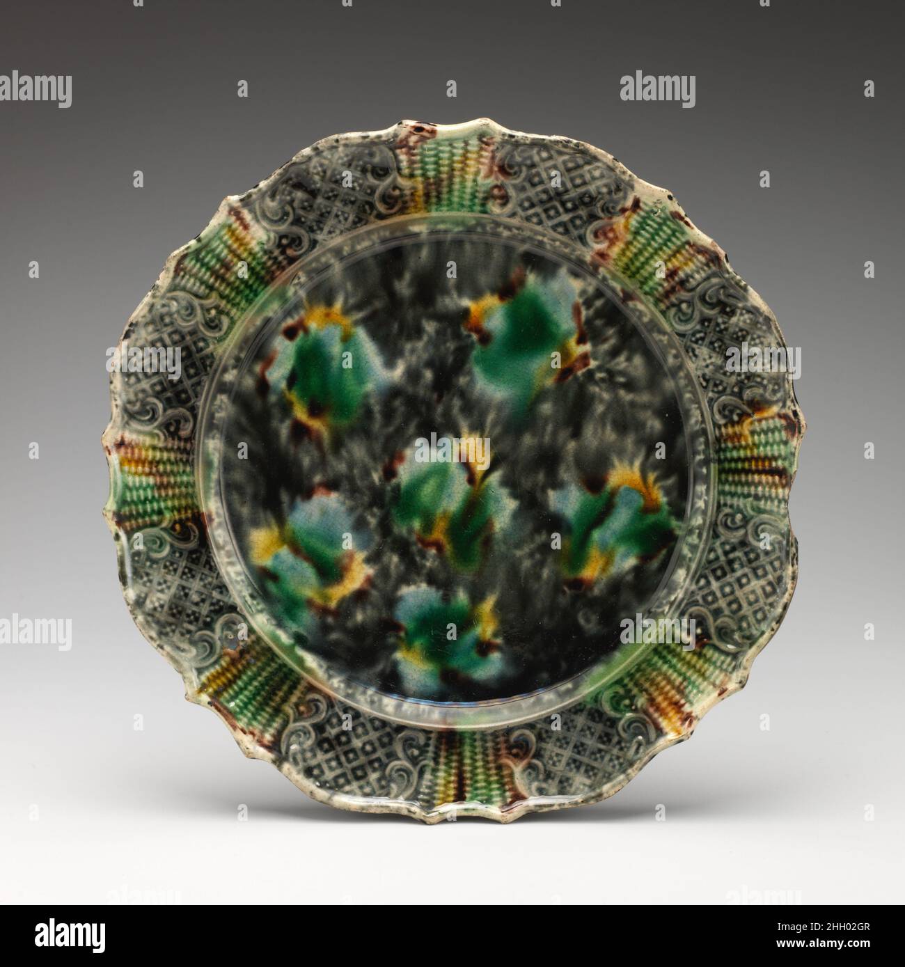 Plate 1760–70 Style of Whieldon type. Plate. probably British ...