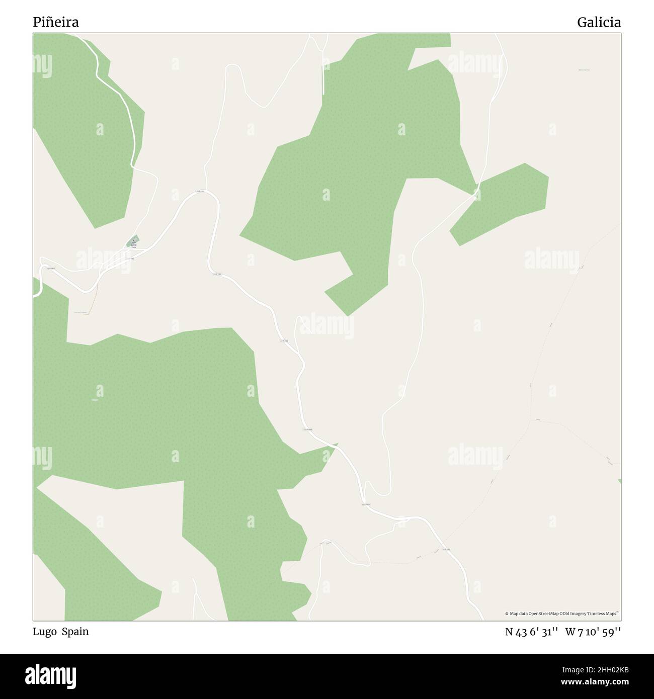 Map of lugo spain hi-res stock photography and images - Alamy