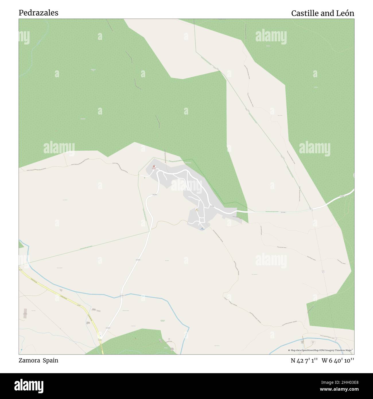 Pedrazales, Zamora, Spain, Castille and León, N 42 7' 1'', W 6 40' 10 ...
