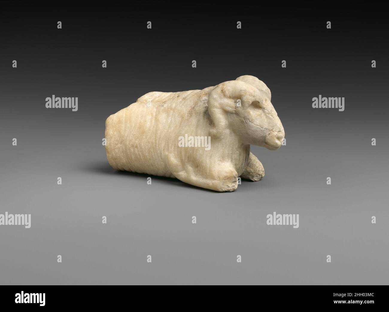 Furniture element: ram with bitumen-lined socket ca. 2600–2500 B.C ...