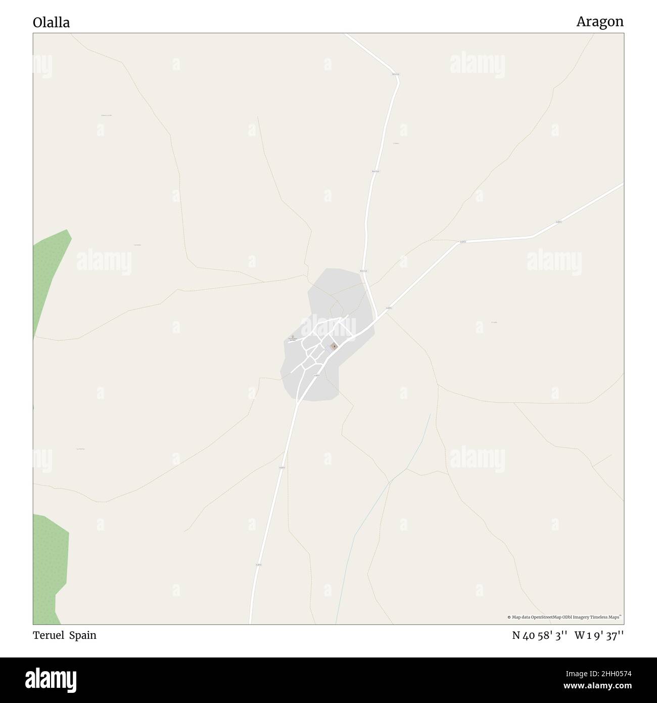 Map of teruel spain hi-res stock photography and images - Alamy