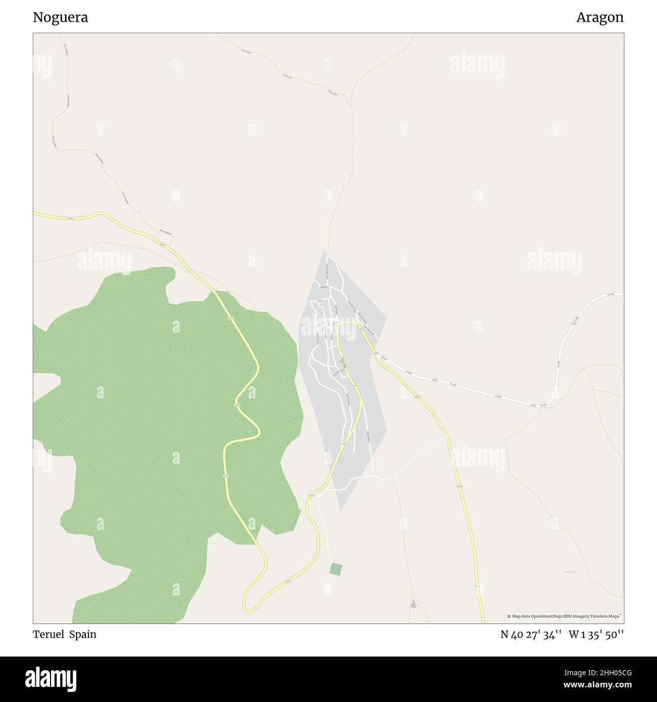 Map of teruel spain hi-res stock photography and images - Alamy
