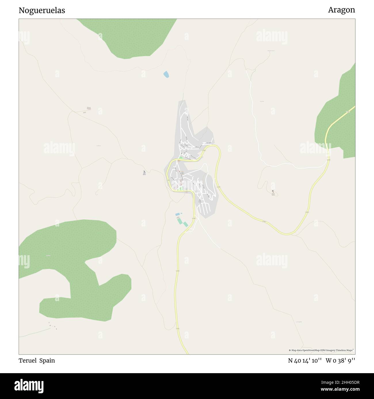 Map of teruel spain hi-res stock photography and images - Alamy