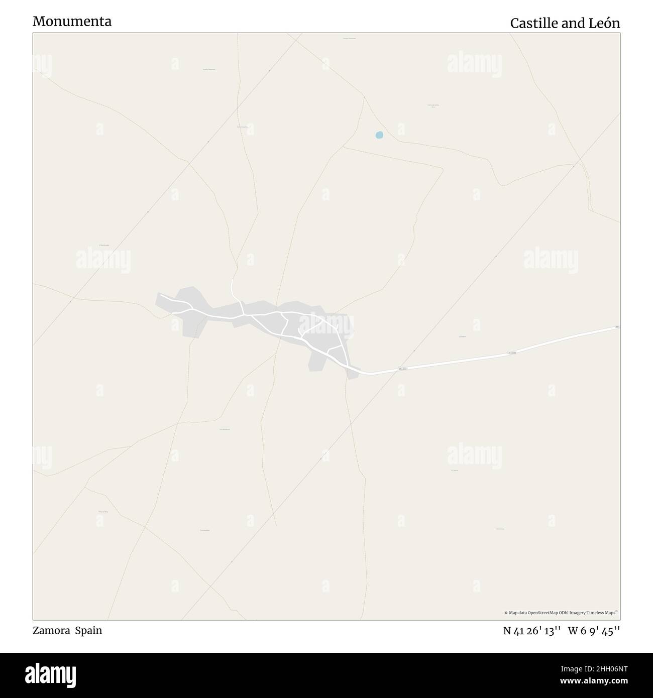 Map of zamora spain hi-res stock photography and images - Alamy