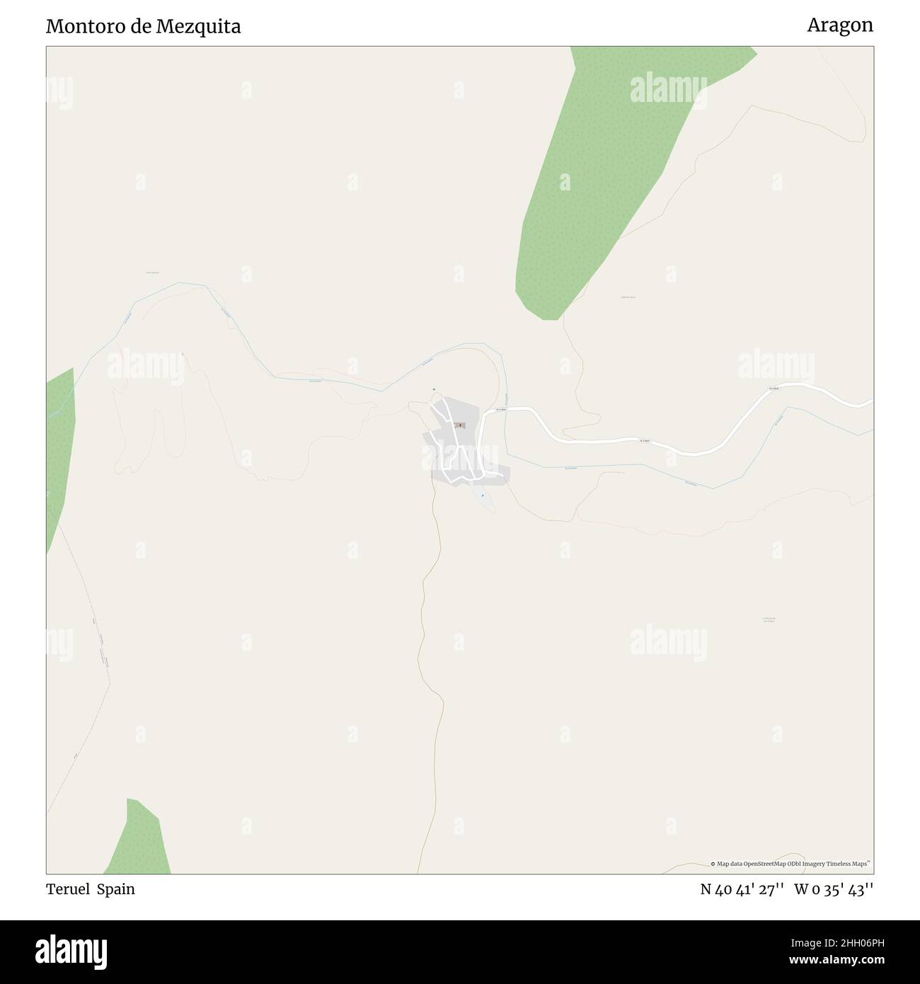 Map of montoro hi-res stock photography and images - Alamy