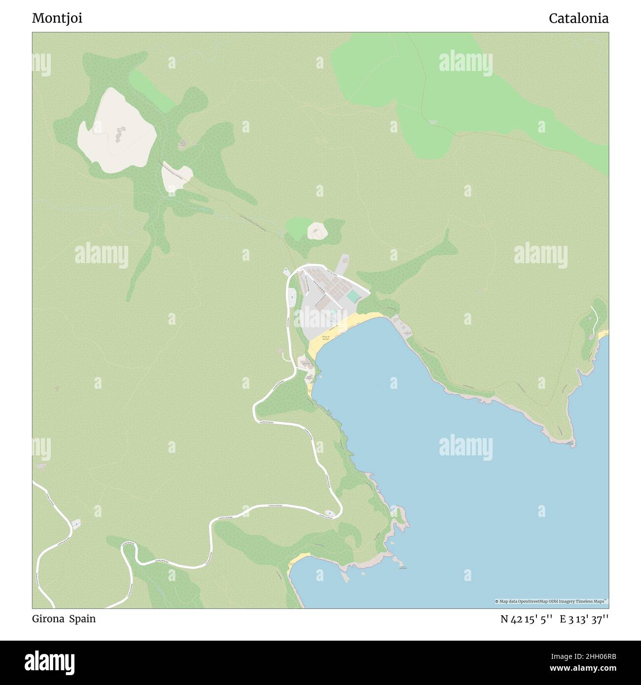 Montjoi, Girona, Spain, Catalonia, N 42 15' 5'', E 3 13' 37'', map ...