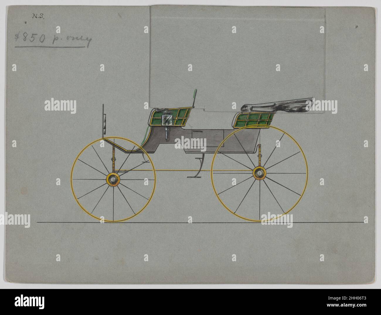 Two-seat Phaeton #3938 1885 Brewster & Co. American Brewster & Company ...