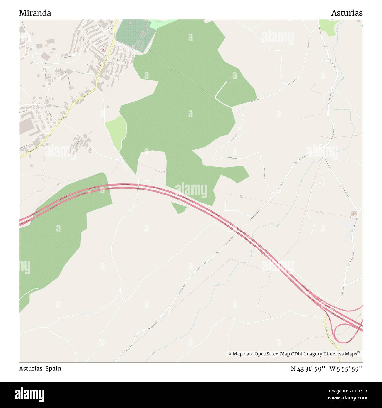 Map of miranda hi-res stock photography and images - Alamy