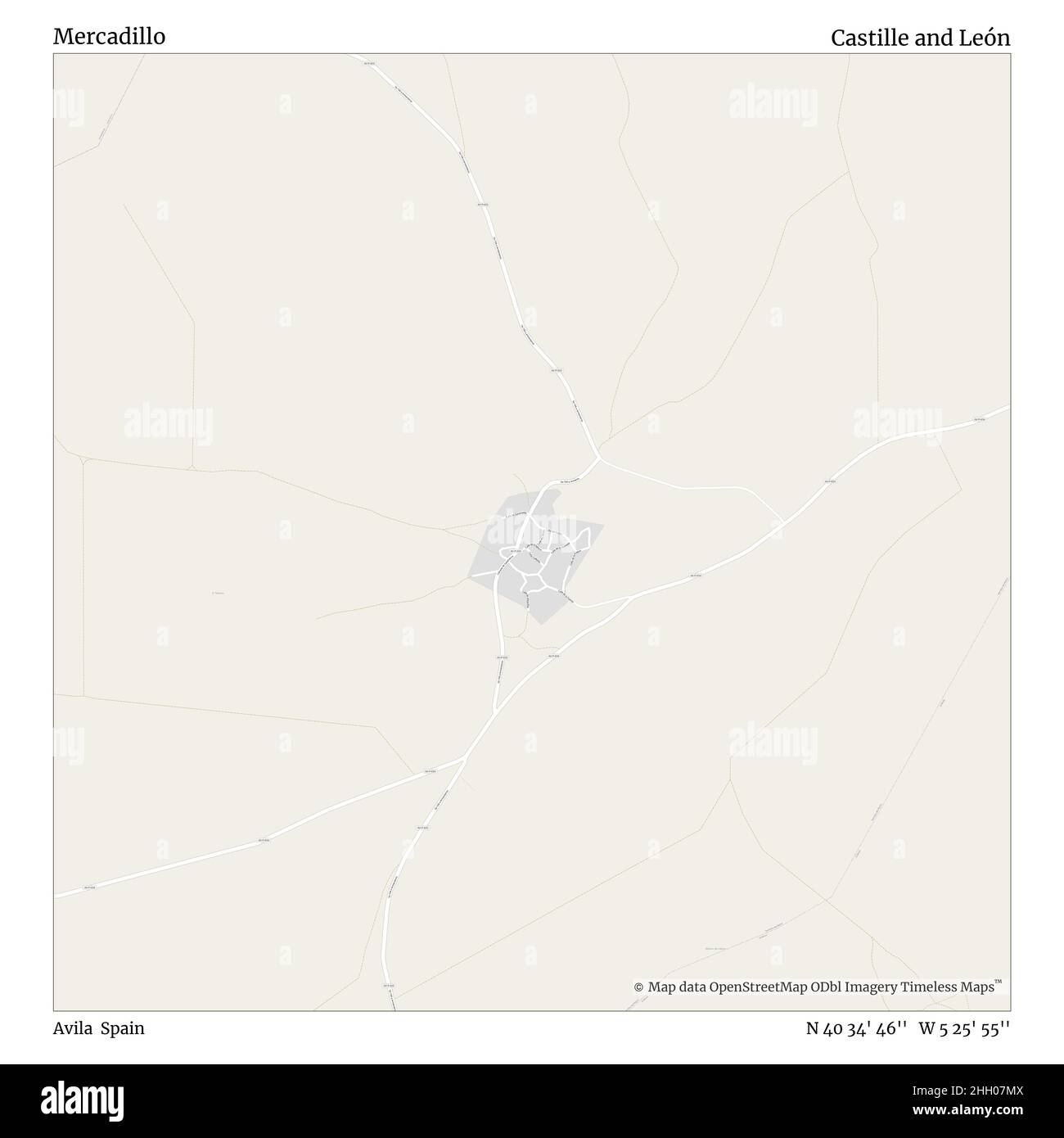 Map of avila hi-res stock photography and images - Alamy