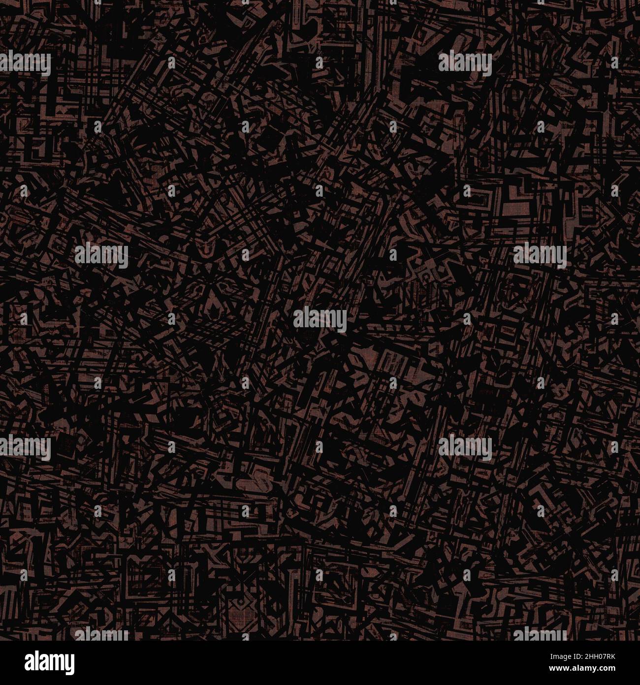Grunge dark brown random geometric dyed seamless texture material ...