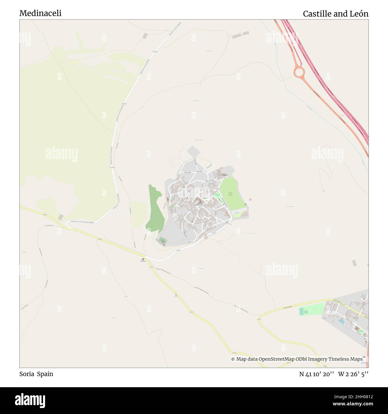 Medinaceli spain map hi-res stock photography and images - Alamy