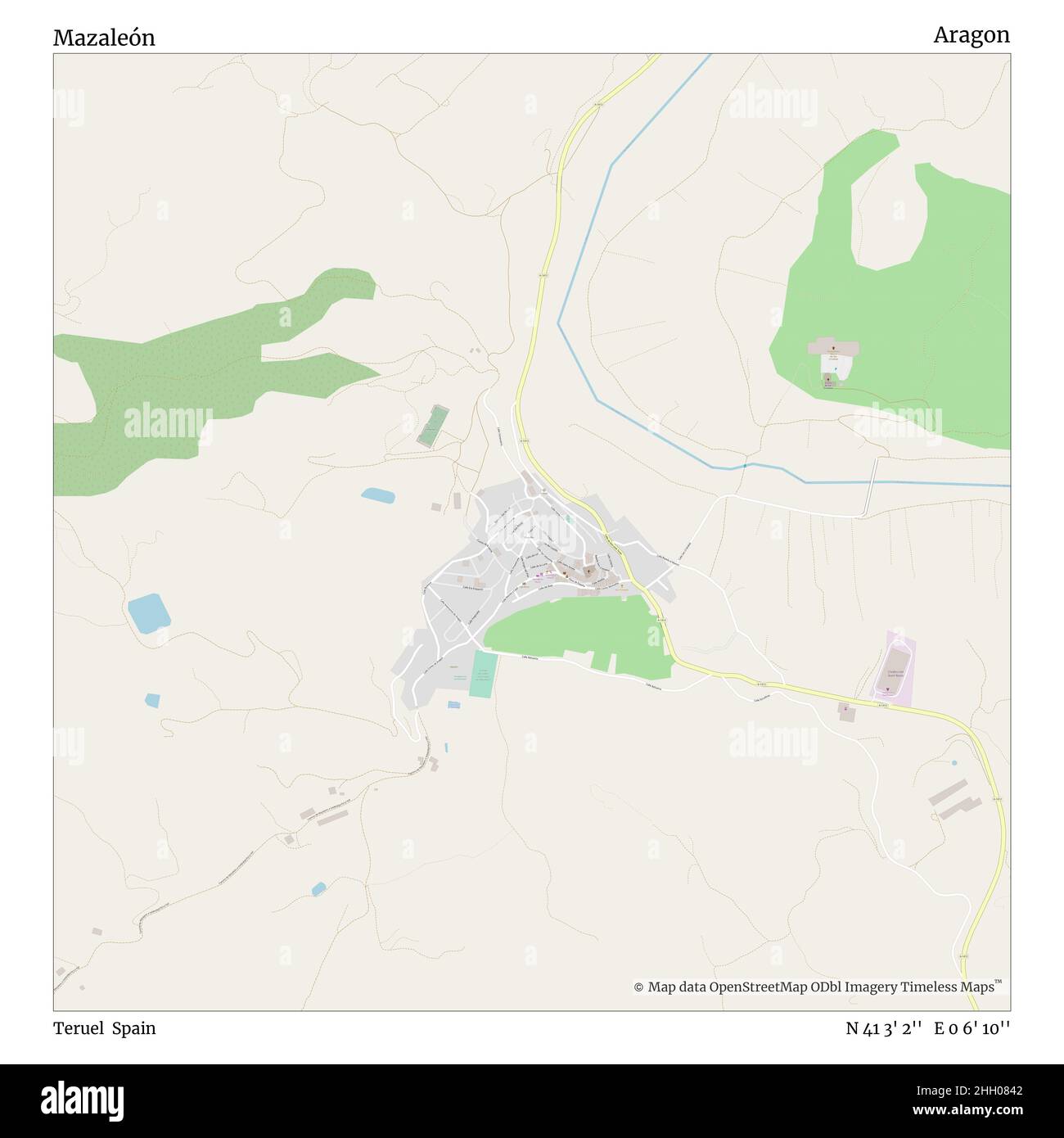 Map of teruel spain hi-res stock photography and images - Alamy